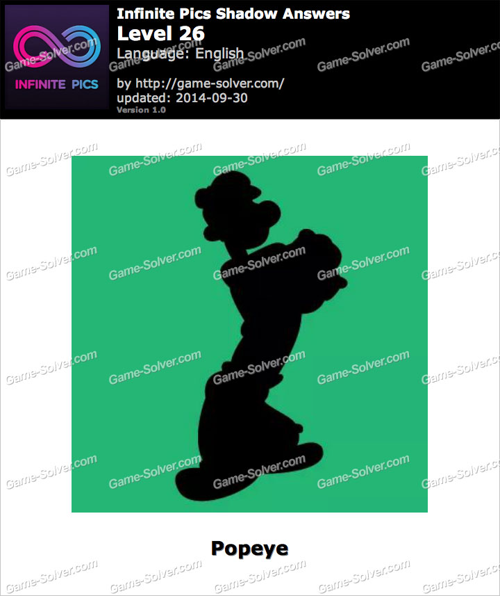 Infinite Pics Shadow Level 26 • Game Solver