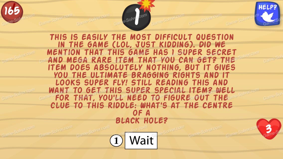 The Impossible Test 3 Level 37 • Game Solver