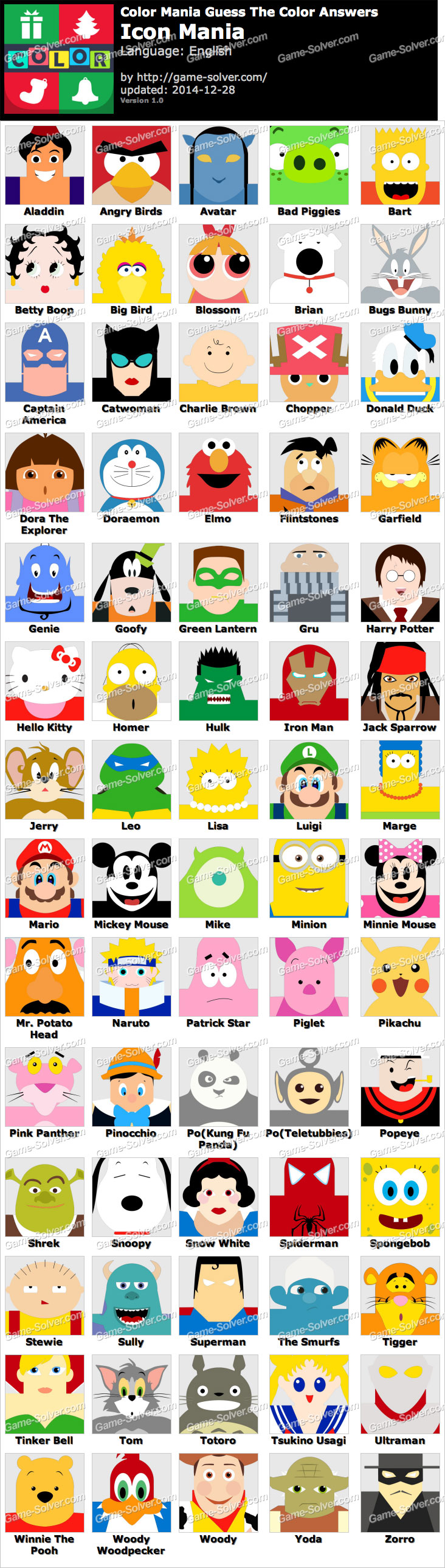 Color Mania Guess The Color Icon Mania • Game Solver