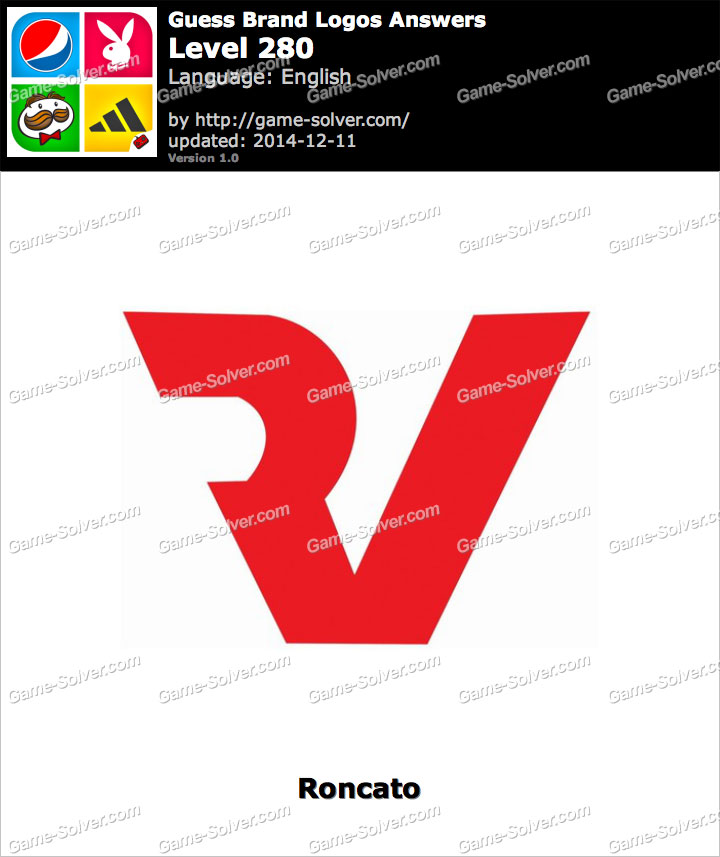 Guess Brand Logos Level 280 • Game Solver