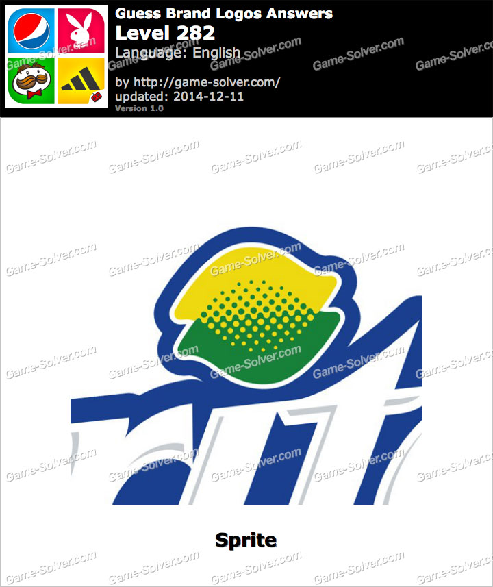 Guess Brand Logos Level 282 • Game Solver