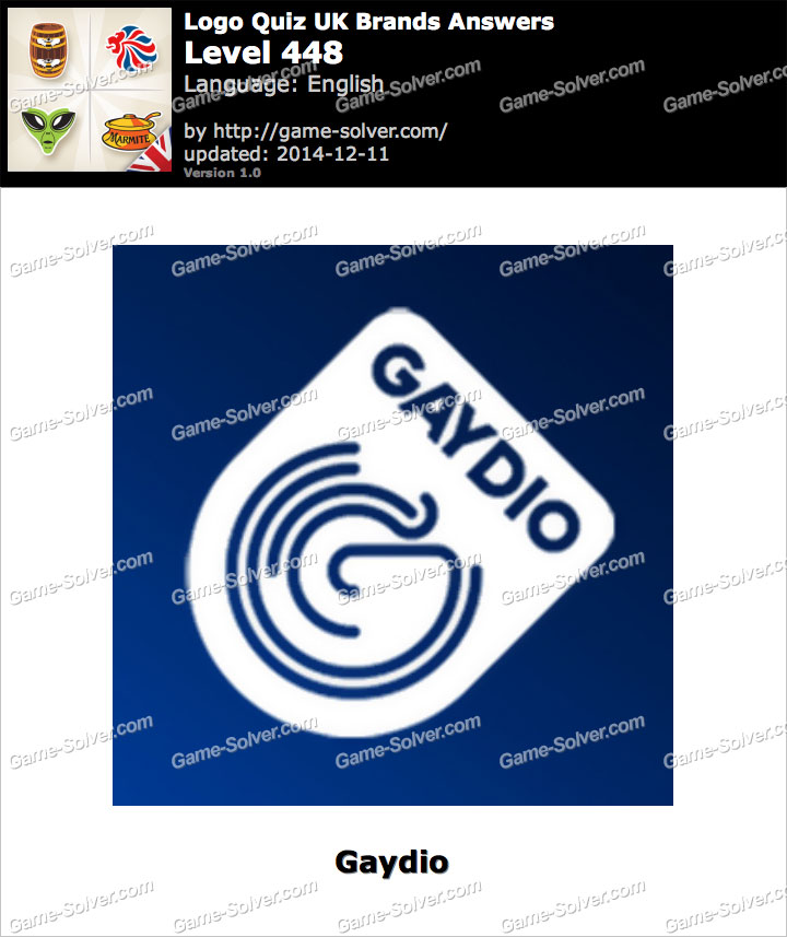 Logo Quiz UK Brands Level 448 • Game Solver