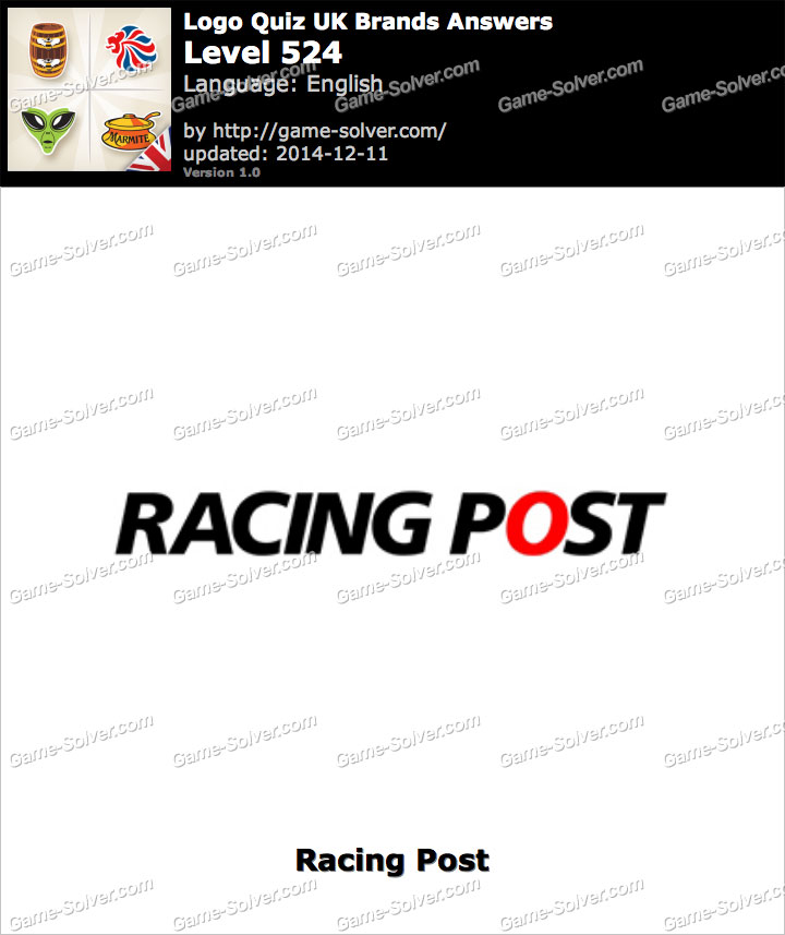 Logo Quiz UK Brands Level 524 • Game Solver