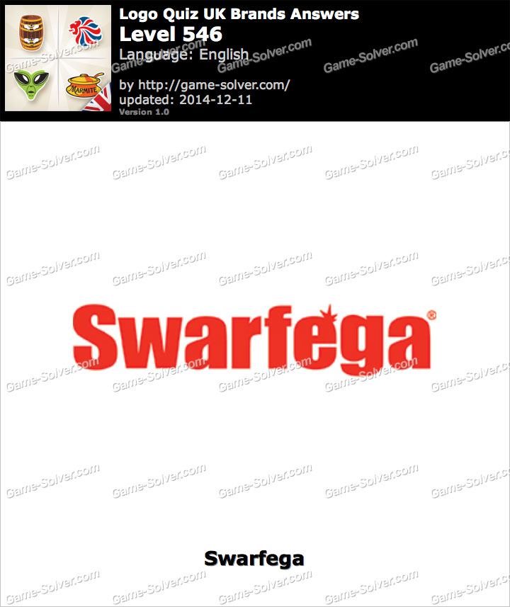 Logo Quiz UK Brands Level 546 • Game Solver