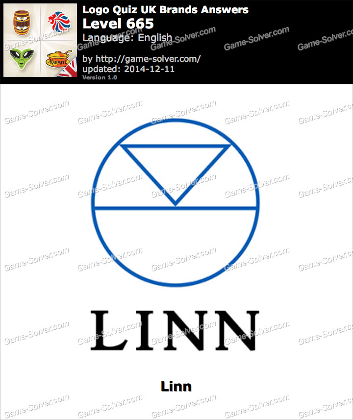 Logo Quiz UK Brands Level 665 • Game Solver