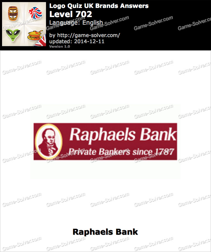 Logo Quiz UK Brands Level 702 • Game Solver