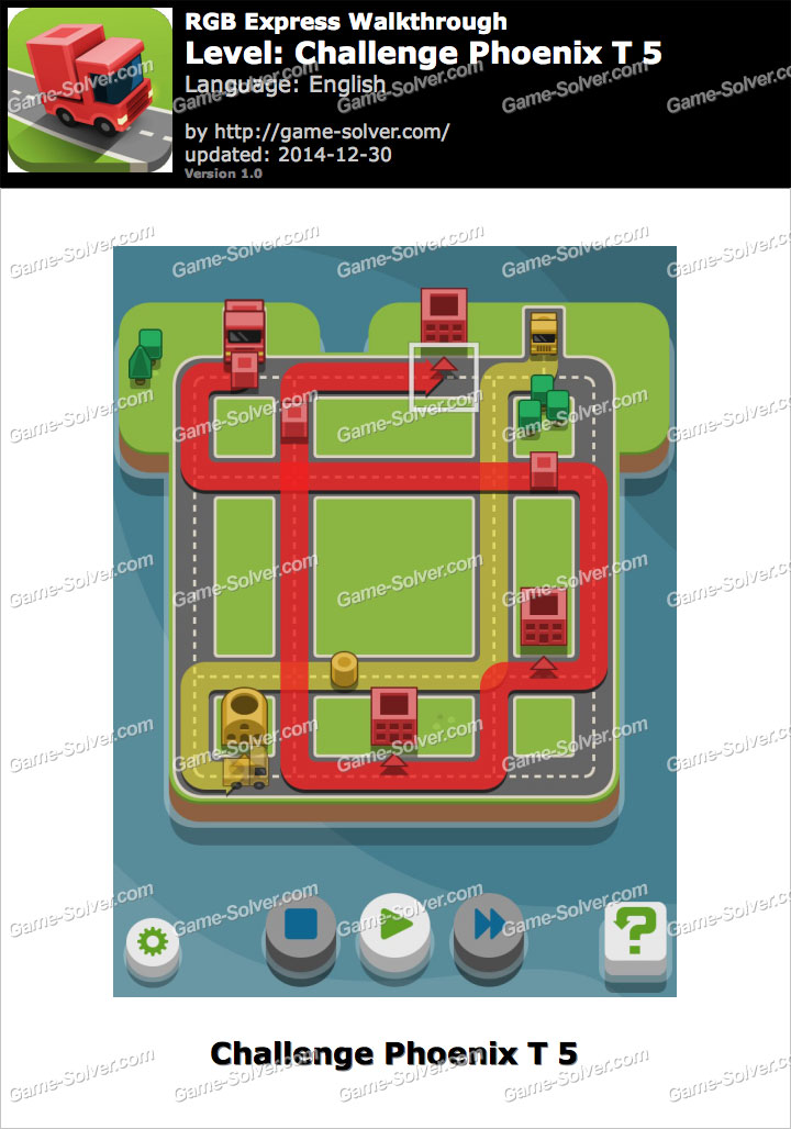 RGB Express Challenge Phoenix T 5 • Game Solver