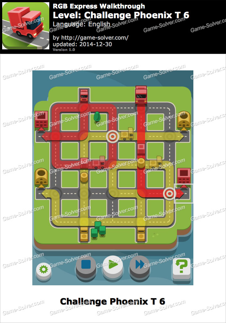 RGB Express Challenge Phoenix T 6 • Game Solver
