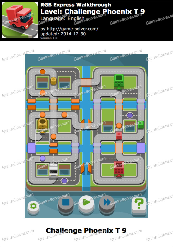 RGB Express Challenge Phoenix T 9 • Game Solver