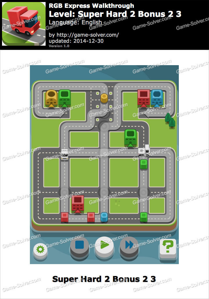 RGB Express Super Hard 2 Bonus 2 3 • Game Solver