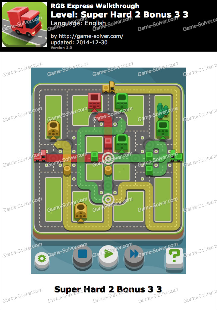 RGB Express Super Hard 2 Bonus 3 3 • Game Solver