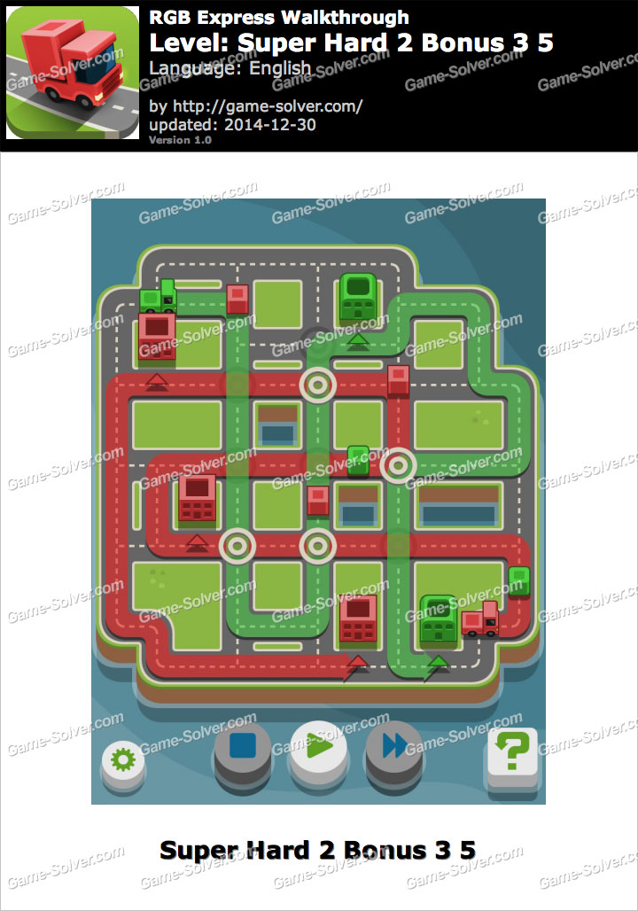 RGB Express Super Hard 2 Bonus 3 5 • Game Solver