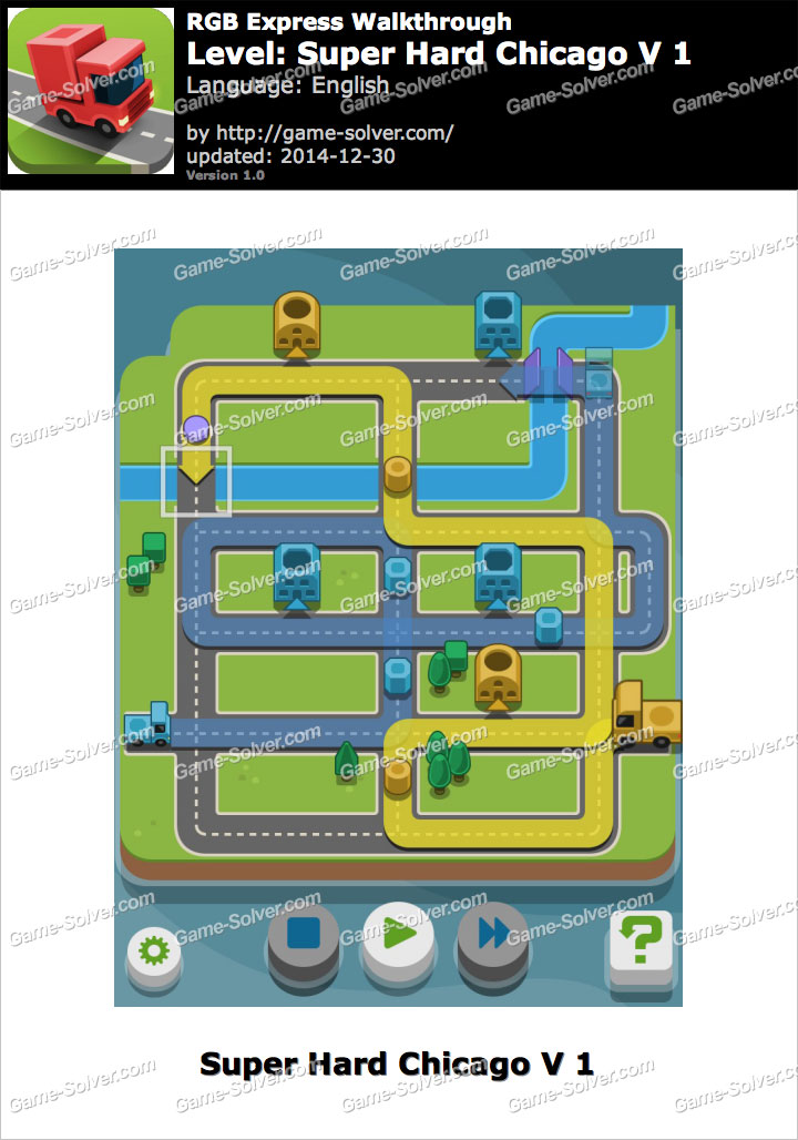 RGB Express Super Hard Chicago V 1 • Game Solver
