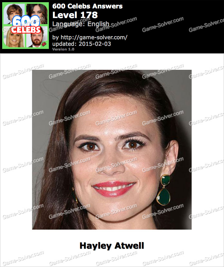 600 Celebs Level 178 • Game Solver