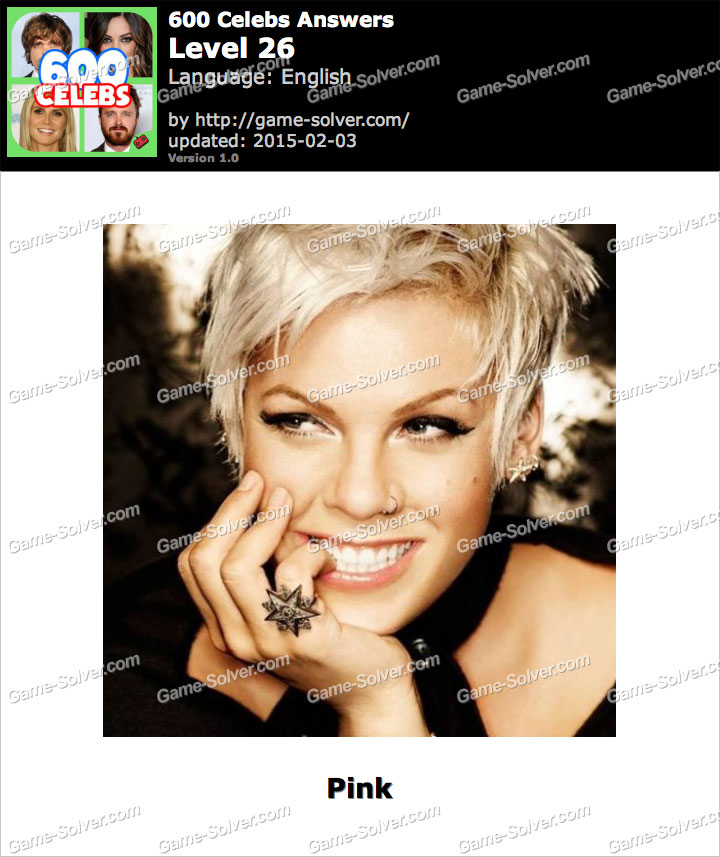 600 Celebs Level 26 • Game Solver