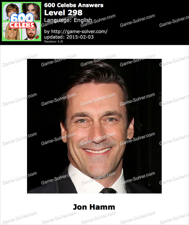 600 Celebs Level 298 • Game Solver
