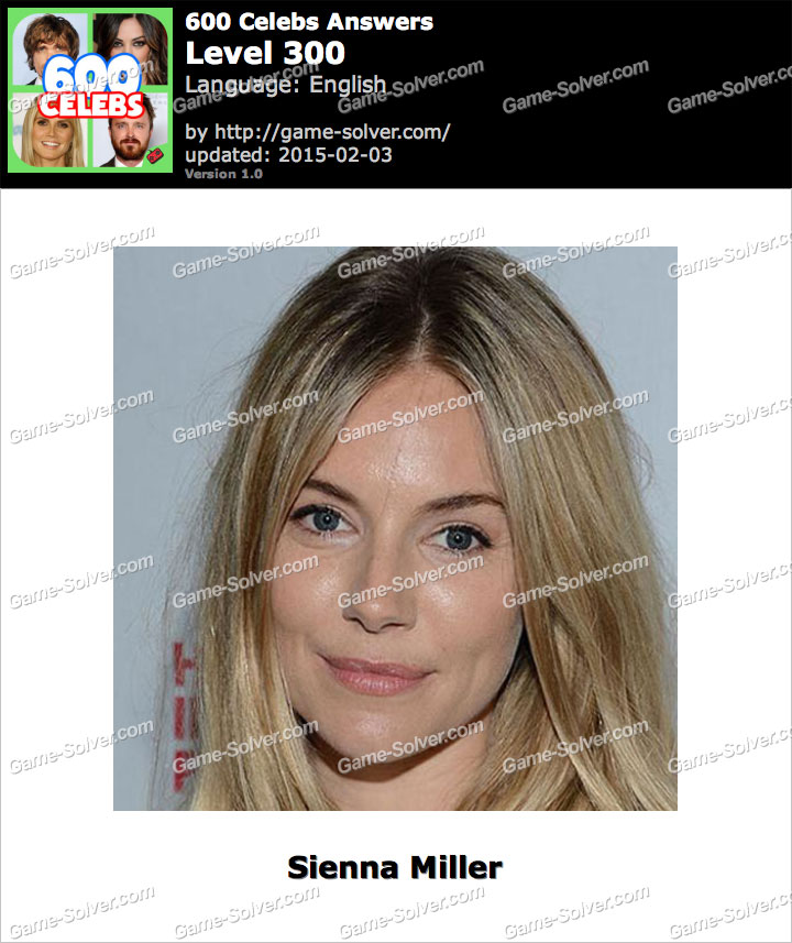 600 Celebs Level 300 • Game Solver