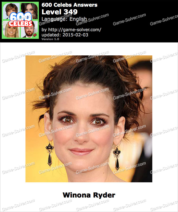 600 Celebs Level 349 • Game Solver