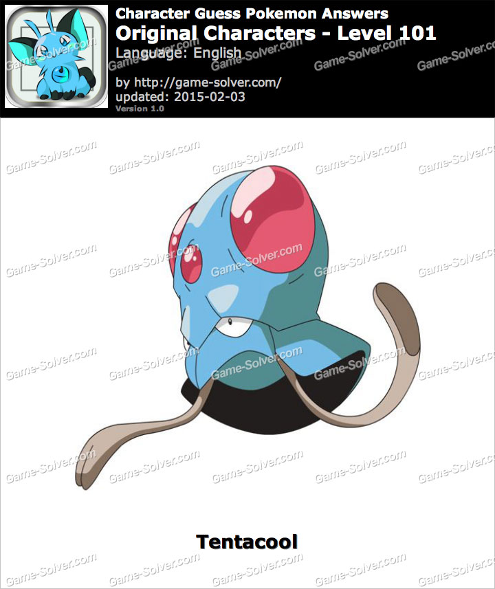 Original Character Level 101 • Game Solver