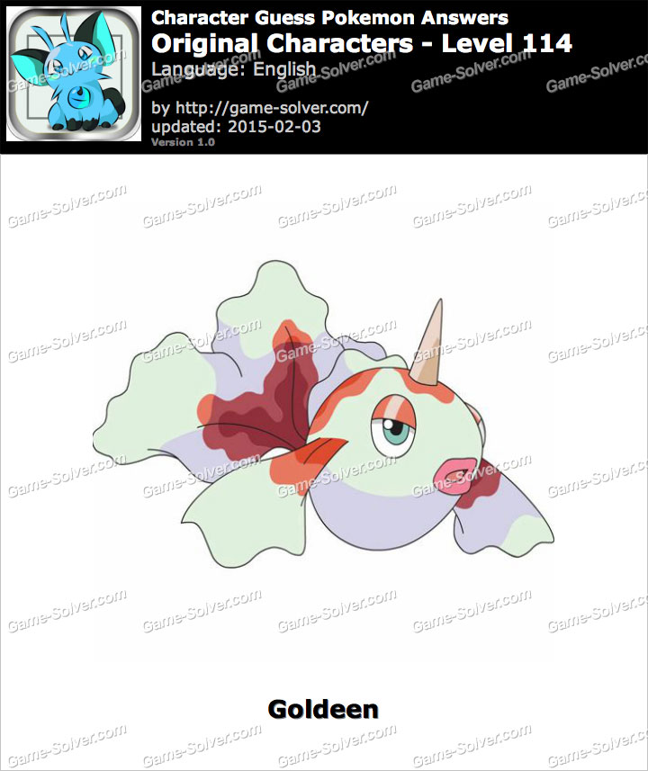 Original Character Level 114 • Game Solver