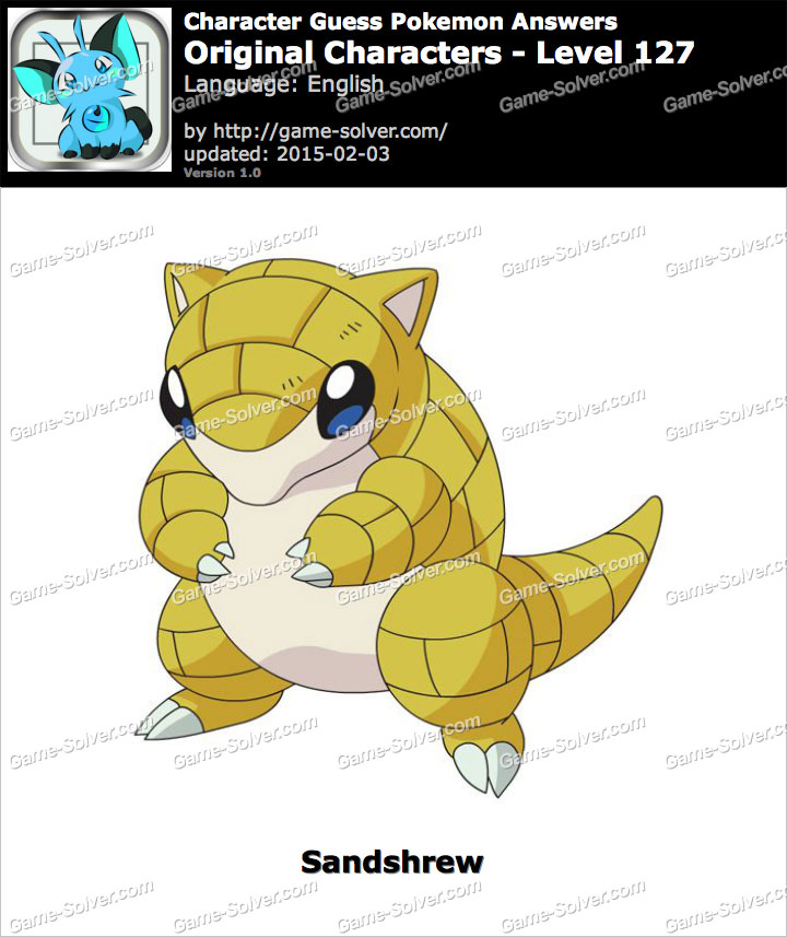 Original Character Level 127 • Game Solver