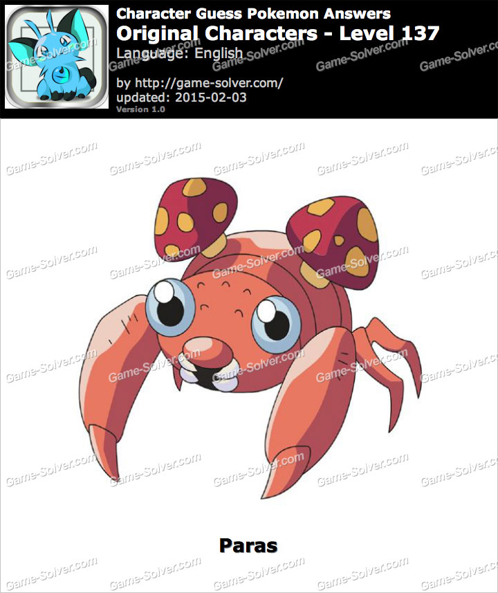 Original Character Level 137 • Game Solver