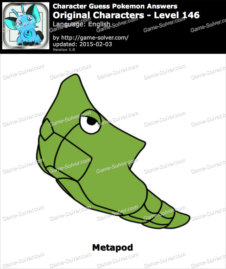 Original Character Level 146 • Game Solver