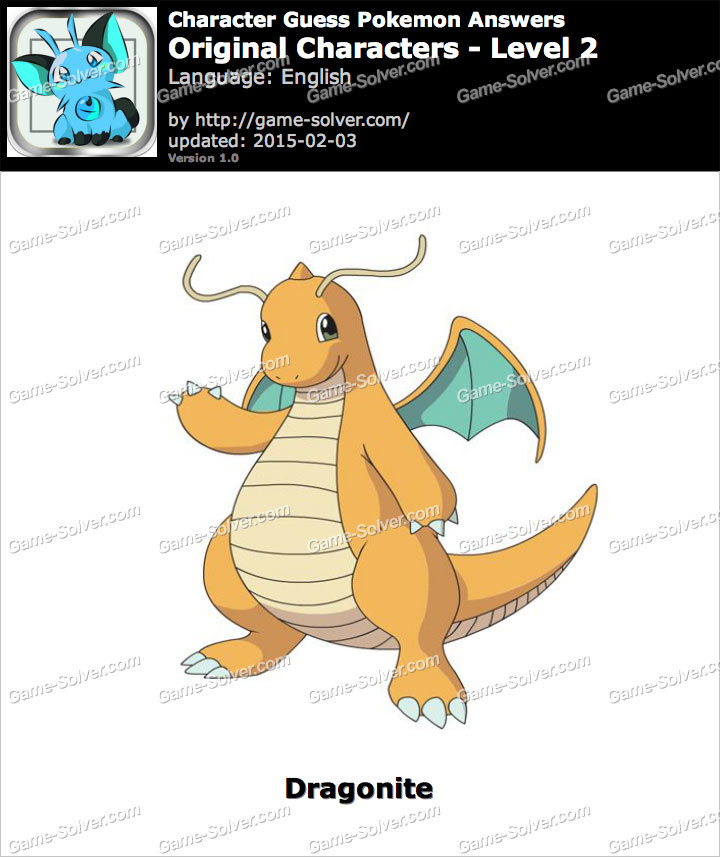 Original Character Level 2 • Game Solver