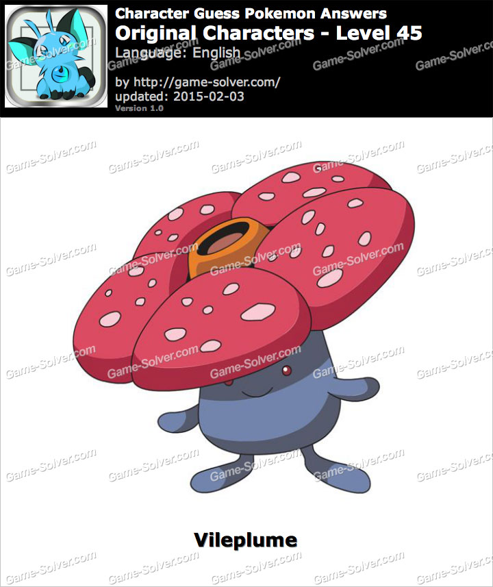 Original Character Level 45 • Game Solver