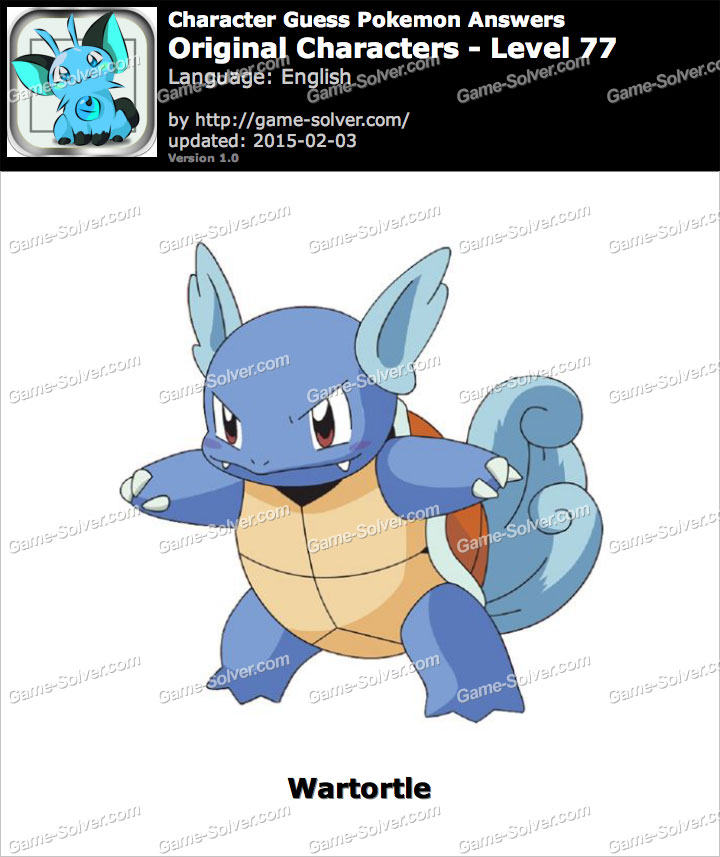 Original Character Level 77 • Game Solver