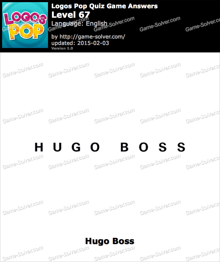 Logos Pop Quiz Game Level 67 • Game Solver