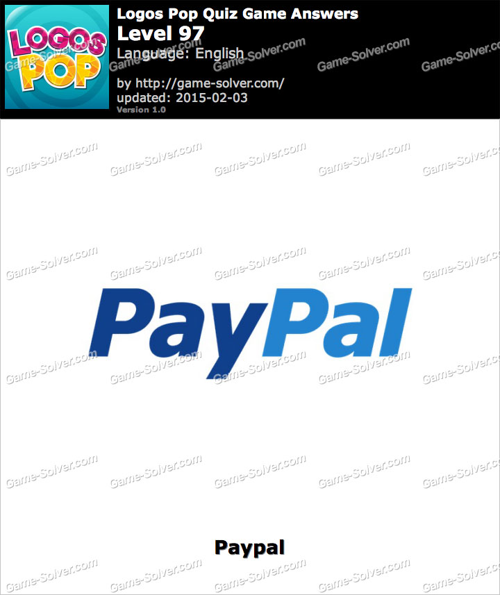 Logos Pop Quiz Game Level 97 • Game Solver