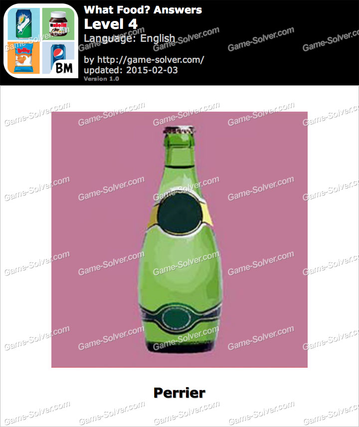 What Food Level 4 • Game Solver