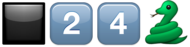 Guess Up Emoji Black-Mamba • Game Solver