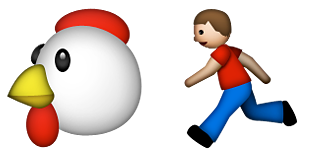 Guess Up Emoji Chicken Run Game Solver