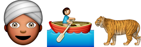 Guess Up Emoji Life-Of-Pi • Game Solver