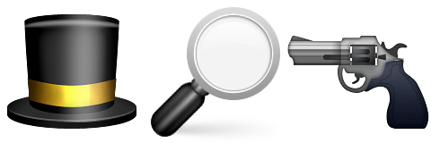 Guess Up Emoji Sherlock-Holmes • Game Solver