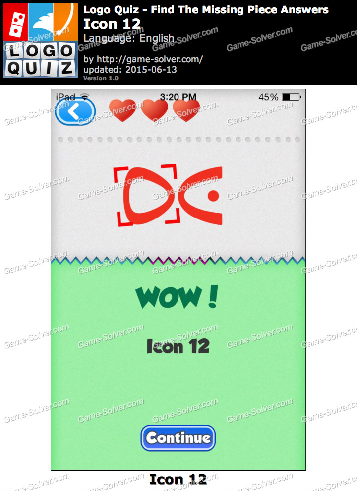 Logo Quiz Find The Missing Piece Icon 7 Game Solver