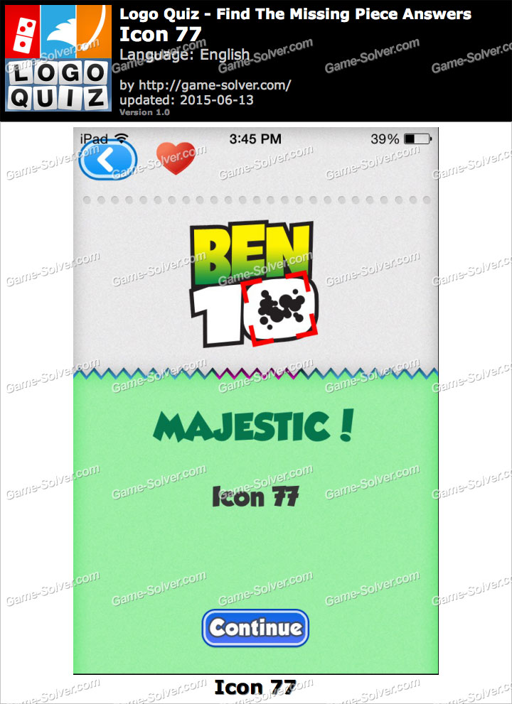 Logo Quiz Find The Missing Piece Icon 77 • Game Solver