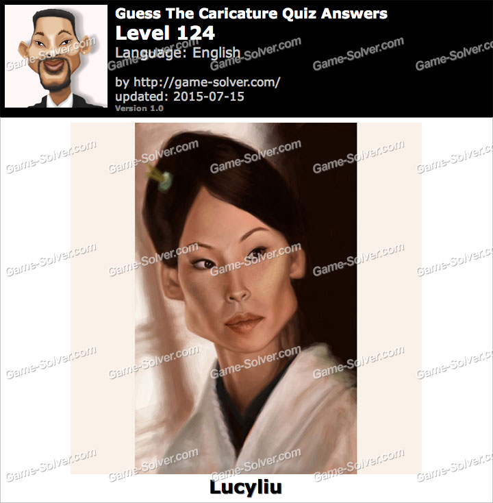 Guess The Caricature Quiz Level 124 • Game Solver