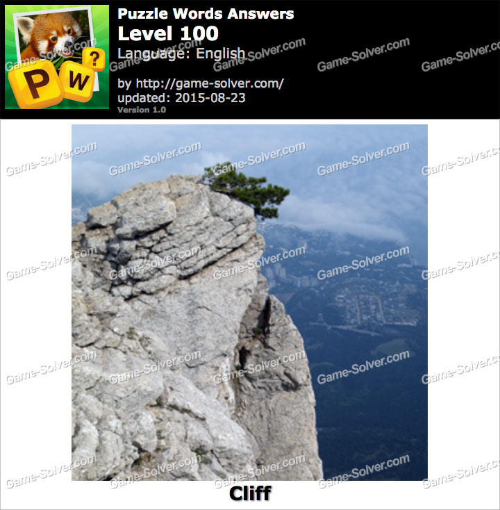 Puzzle Words Level 100 • Game Solver