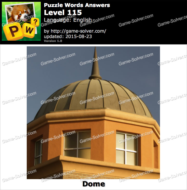 Puzzle Words Level 115 • Game Solver