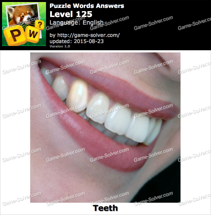 Puzzle Words Level 125 • Game Solver