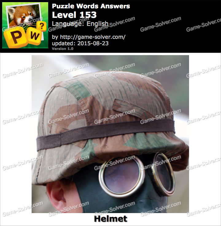 Puzzle Words Level 153 • Game Solver