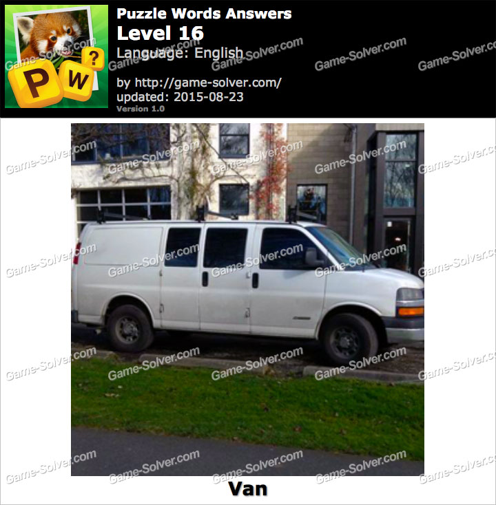 Puzzle Words Level 16 • Game Solver