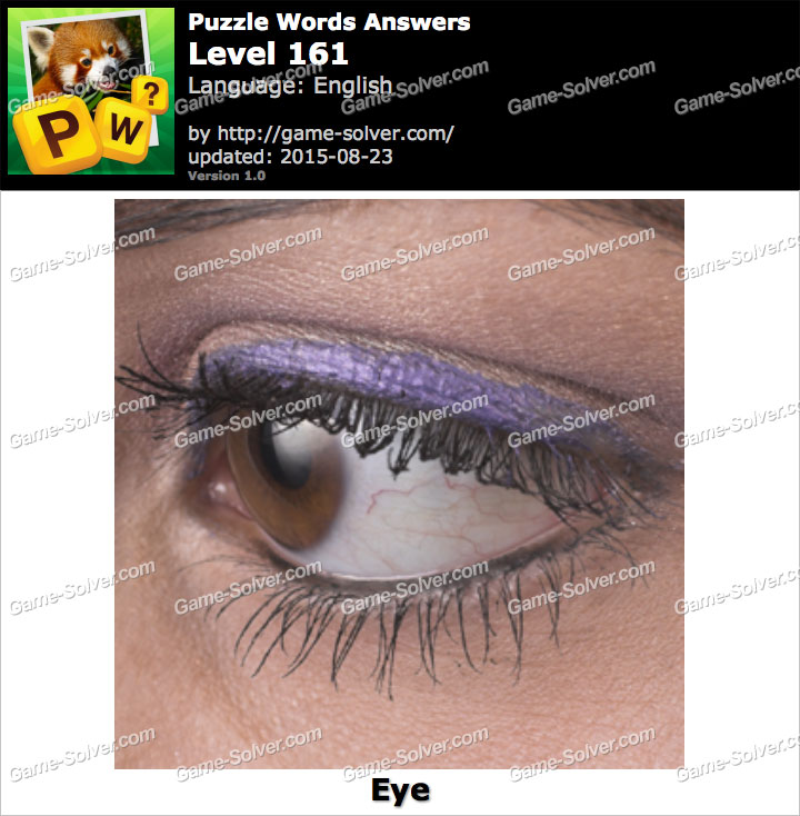 Puzzle Words Level 161 • Game Solver