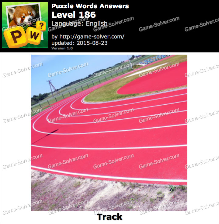 Puzzle Words Level 186 • Game Solver