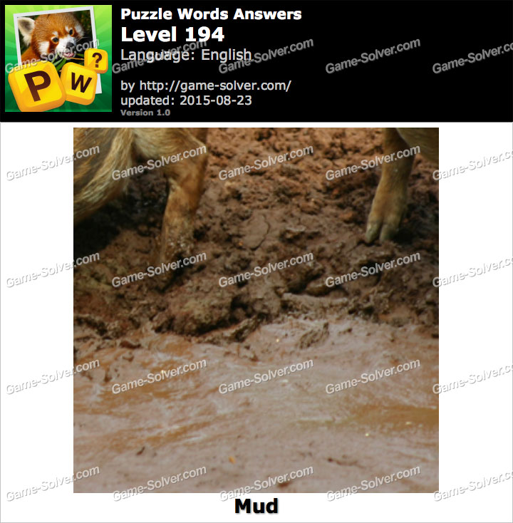 Puzzle Words Level 194 • Game Solver