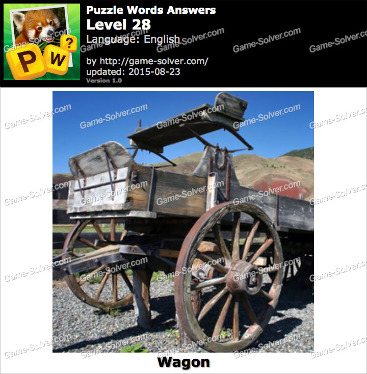 Puzzle Words Level 28 • Game Solver