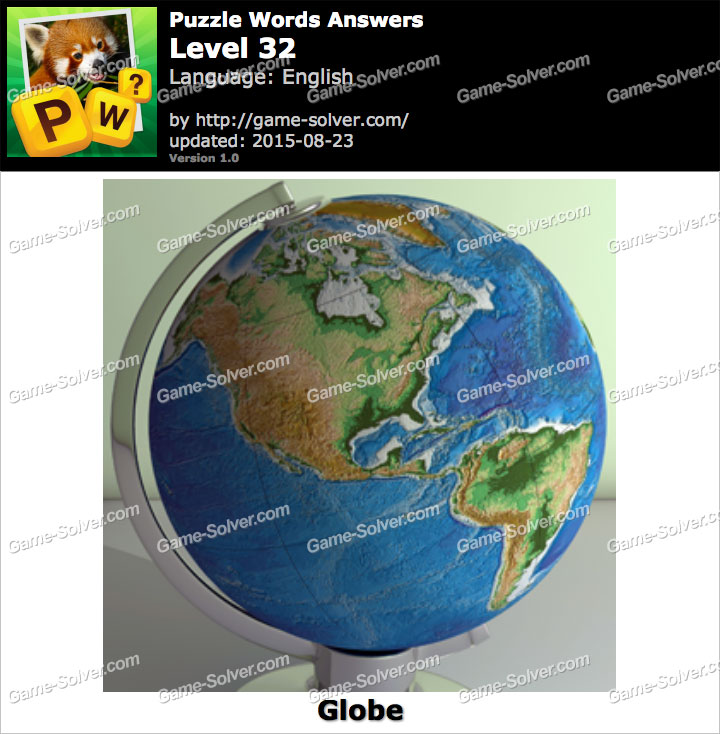 Puzzle Words Level 32 • Game Solver
